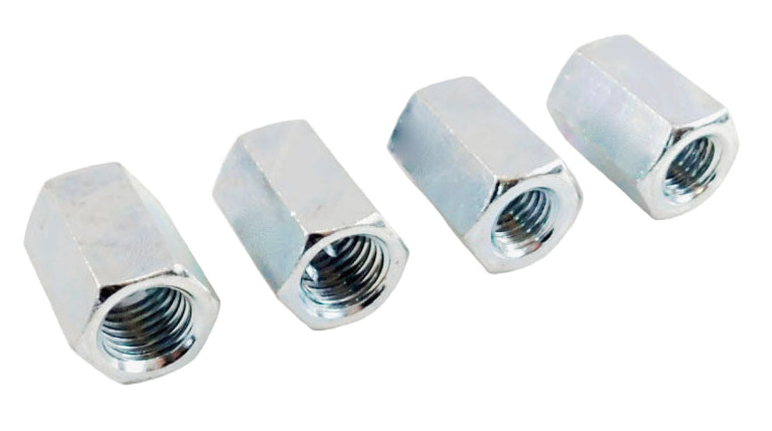 4 Pack 3/4-10 to 5/8-11 x 1-1/2" Long Reducer Coupling Nut - Zinc Plat ...